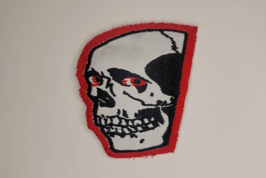 Evil Dead 2 Skull Embroidered Sew-on / Diy Patch - Etsy