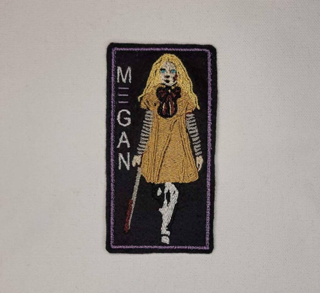 MEGAN M3GAN Embroidered Sew-on / DIY Patch - Etsy