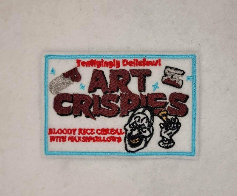 Art Crispies Terrifier 2 Clown Cafe Embroidered Sew-on / - Etsy