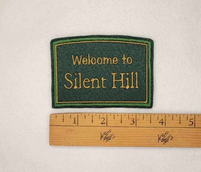 Silent Hill Sign Embroidered Sew-on/diy Patch - Etsy