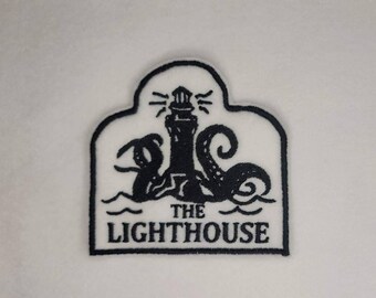 The Lighthouse Embroidered Patch. Horror Movie Inspired Patches. Iron ...