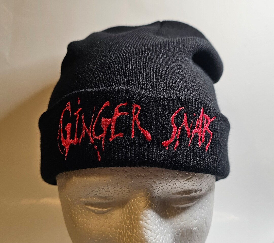 Ginger Snaps Embroidered Beanie - Etsy
