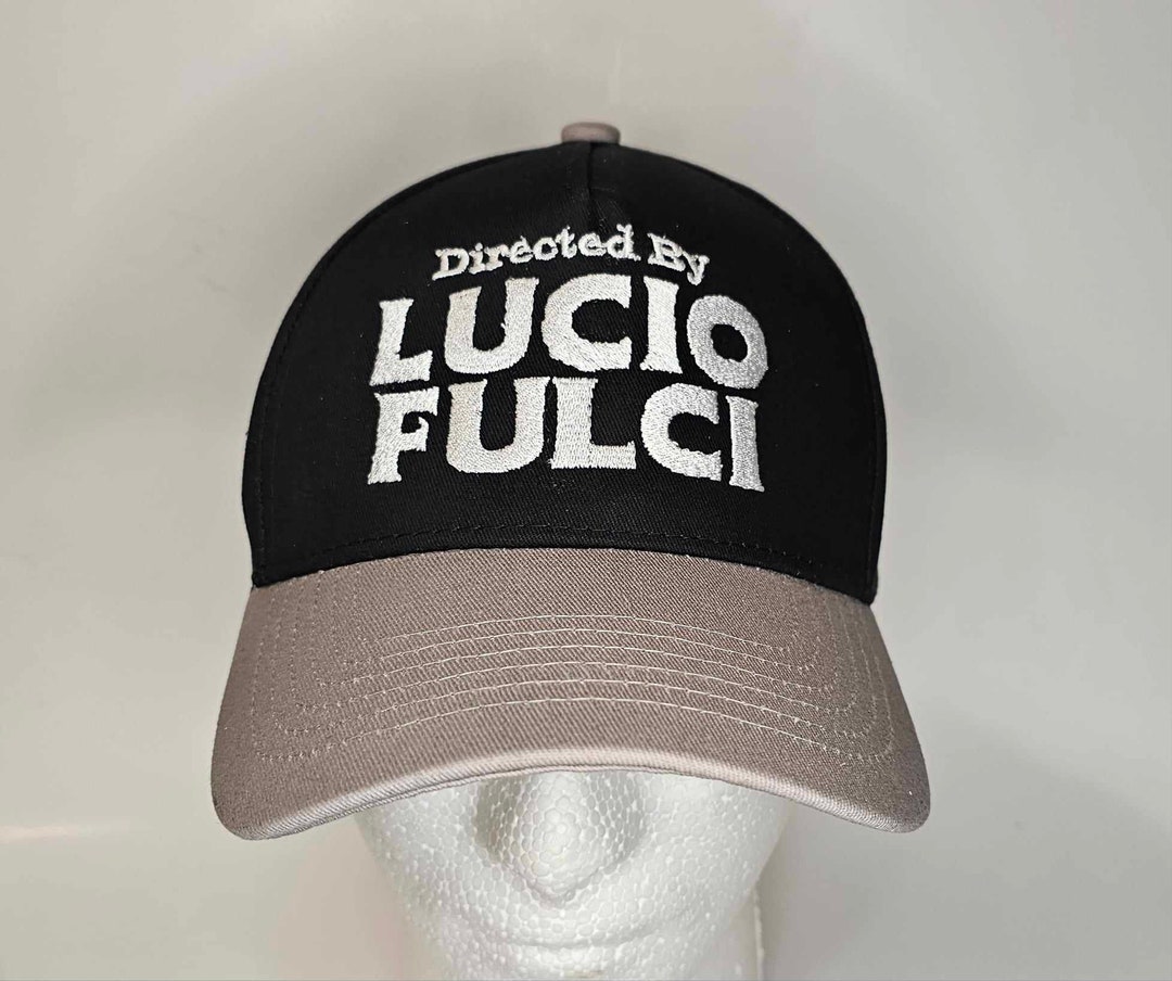 Lucio Fulci Directed by Embroidered Snapback - Etsy