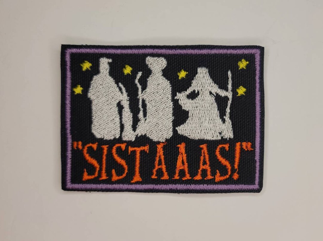SISTAAAS Embroidered Sew-on / DIY Patch - Etsy