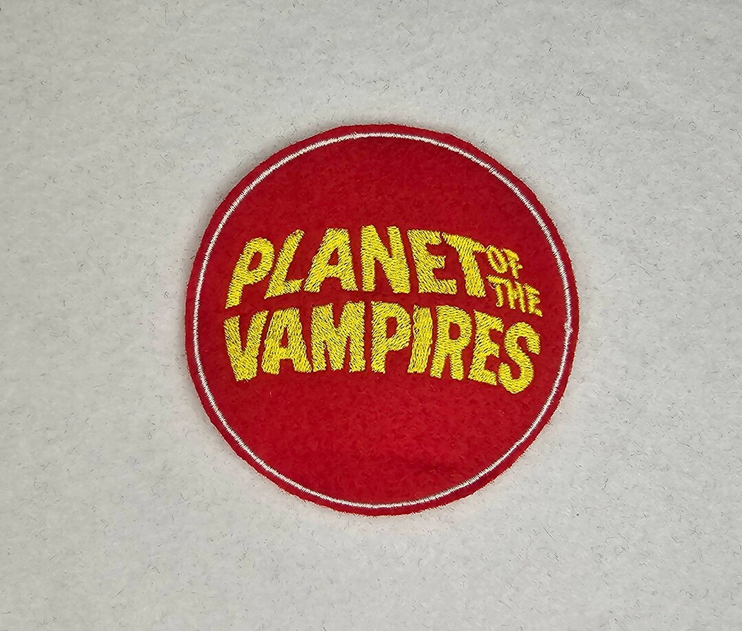 Planet of the Vampires Embroidered Sew-on / DIY Patch - Etsy