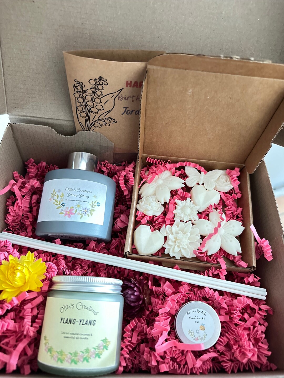 Wellbeing Gift Box Set for Women. Mothers Day Gift. Self Care and ...