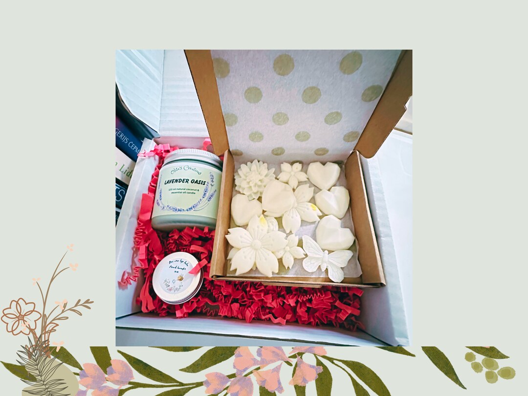 Wellbeing Gift Box for Women. Aromatherapy SPA Gift Box. Self Care Box ...