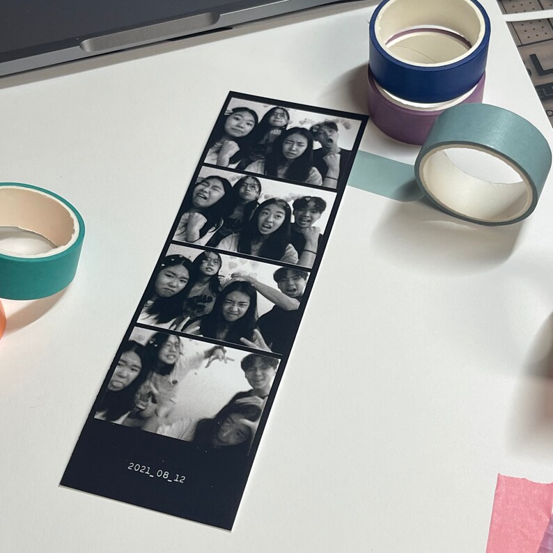 Photo Booth Strip Set of 2 Photo Booth Wall Decor Photo | Etsy