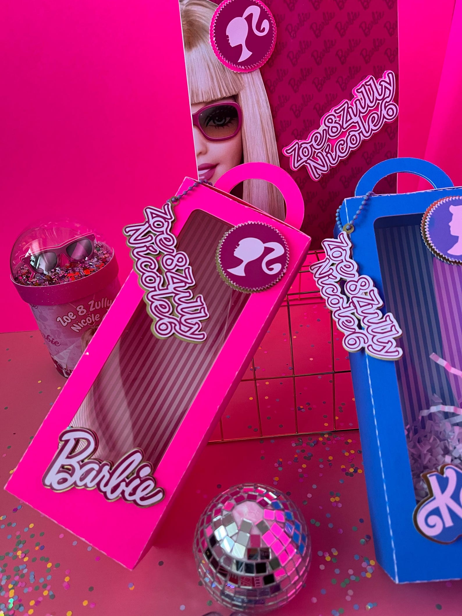 Barbie and Ken Theme Boxes, Perfect for Candy and Accessories, Barbie ...