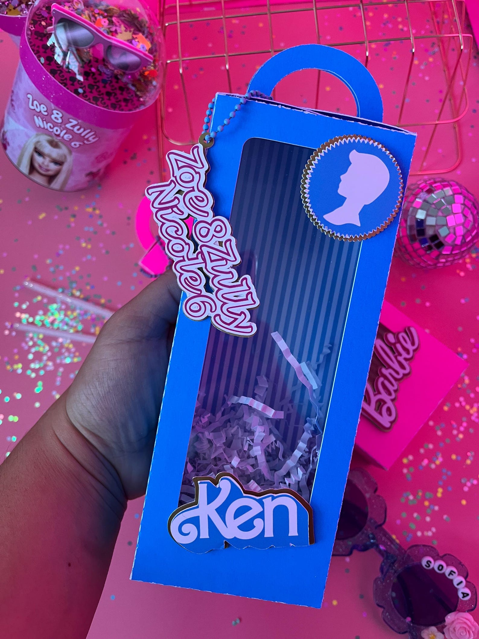 Barbie and Ken Theme Boxes, Perfect for Candy and Accessories, Barbie ...