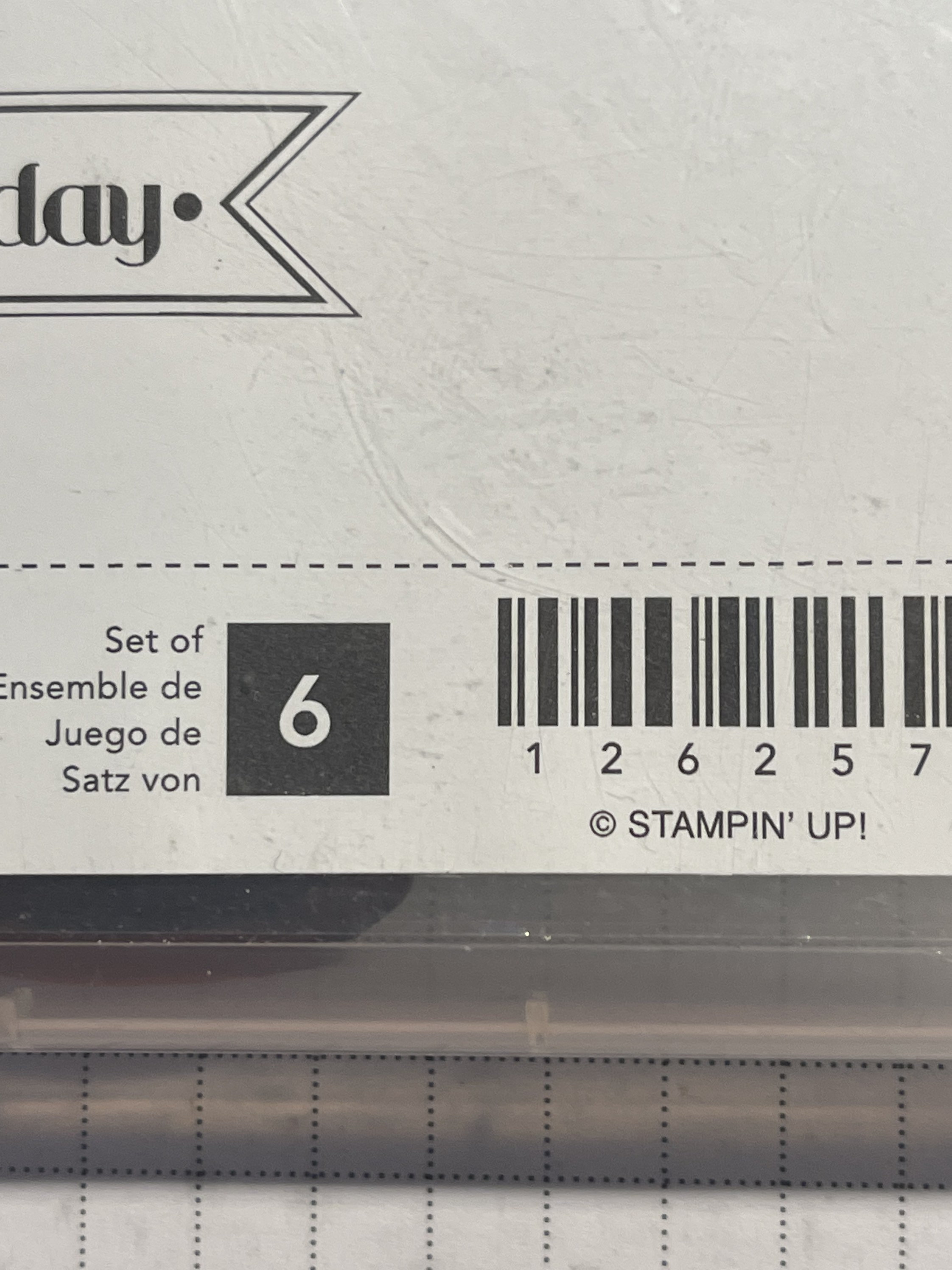 Stampin up Itty Bitty Banners Stamp Set & Dies - Etsy