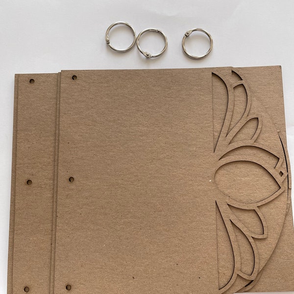 Chipboard Album - Etsy