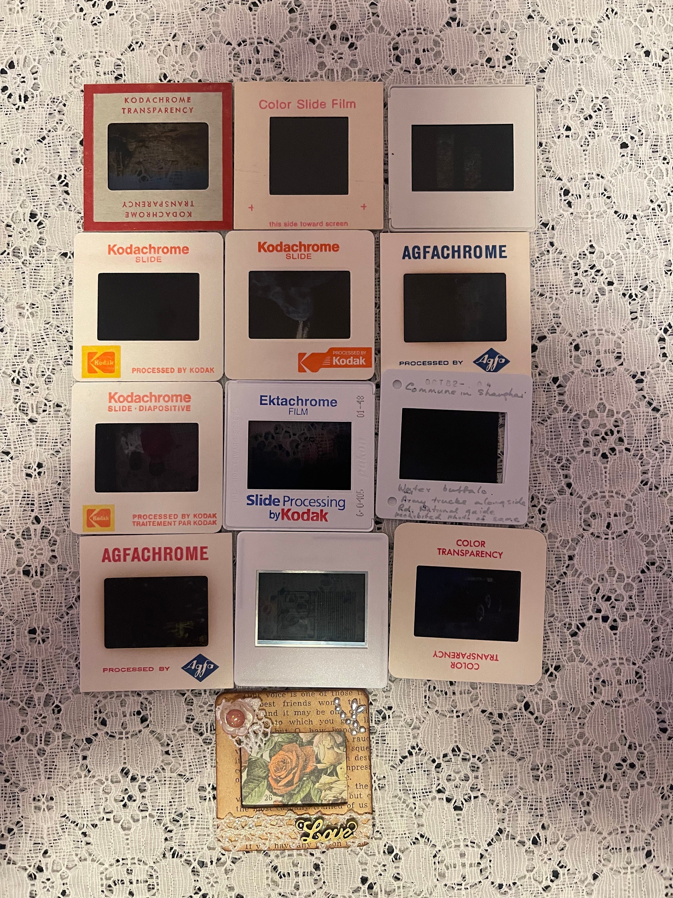 Vintage Photo Slides twelve Plus One More - Etsy