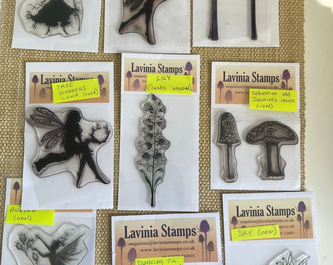 Lavinia Stamps Destash - Lot Number 2 - Etsy