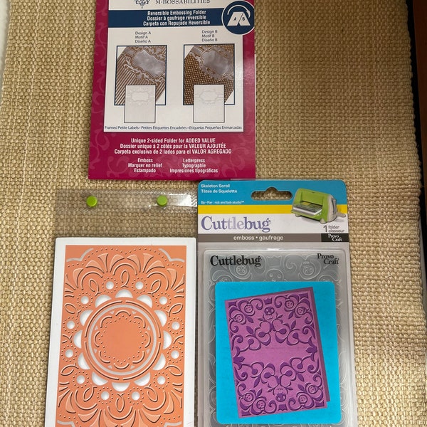 Cuttlebug Embossing Folders - Etsy