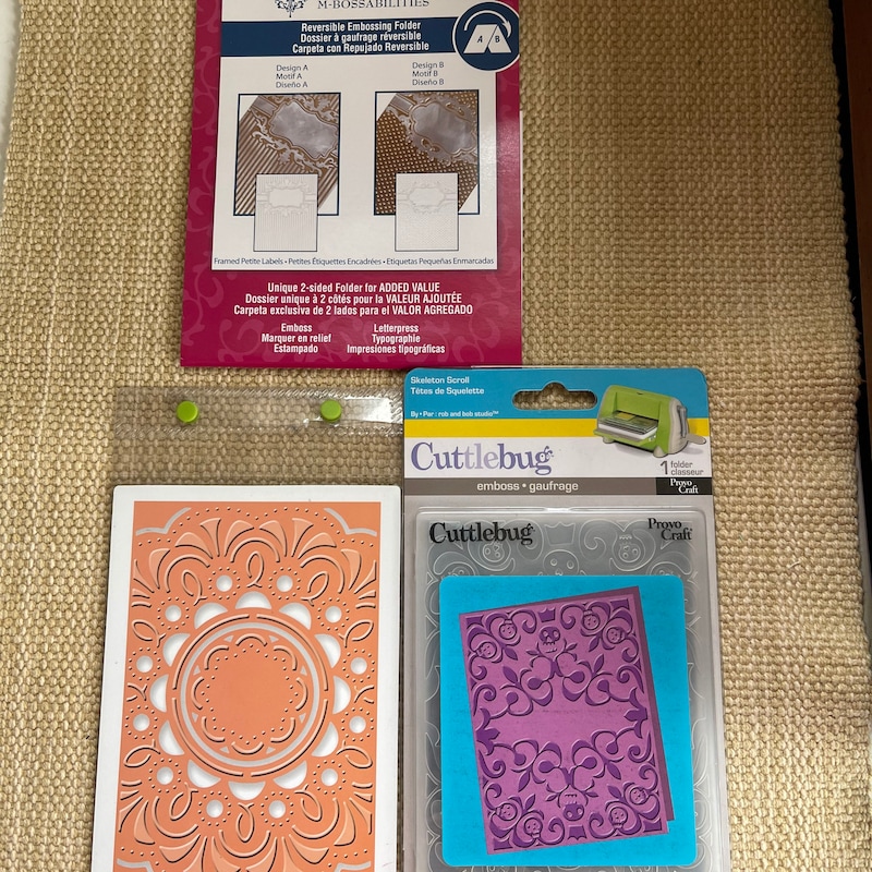 Cuttlebug Embossing Folders - Etsy