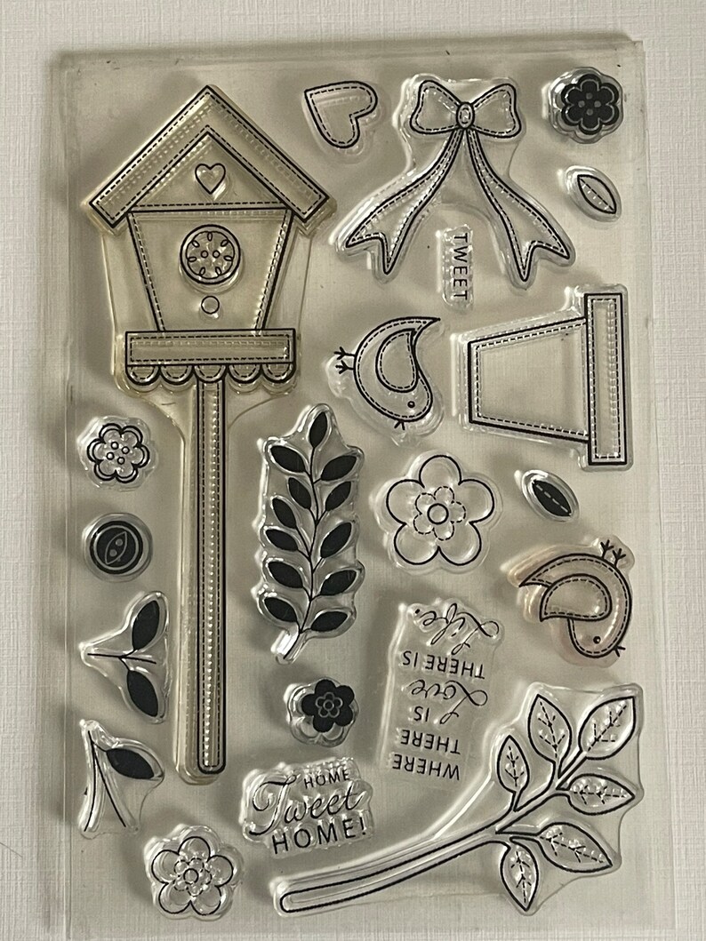 Updated Destash Three Photopolymer Stamp Sets, Two Ink Pads, One ...