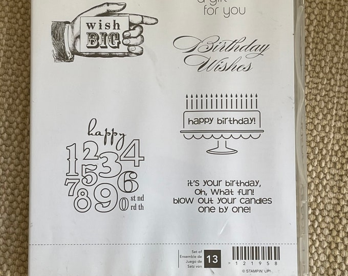 Stampin up Bring on the Cake Stamp Sets - Etsy
