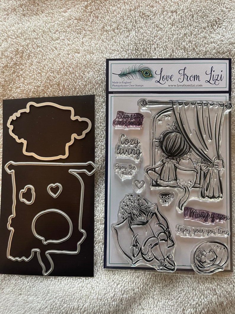 Price Reduced Giant Love From Lizi Photopolymer Stamps and - Etsy