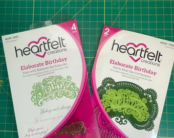 Heartfelt Creations Large Mushroom Cottage Stamp and Die Set Used Once ...