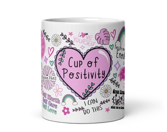 Daily Reminders Mug Positive Affirmation Mug 15oz Daily - Etsy