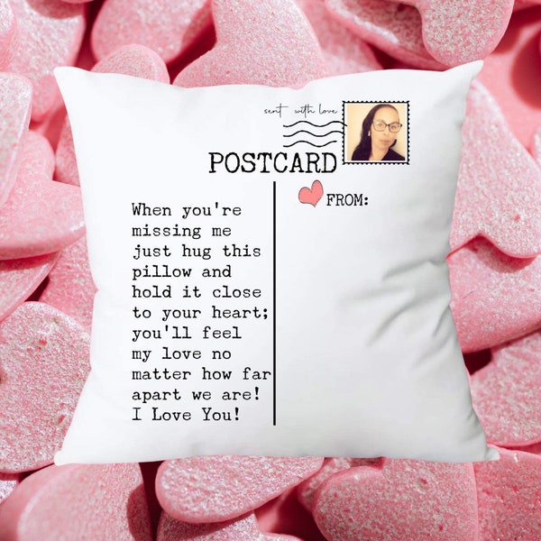 Postcard Pillow - Etsy