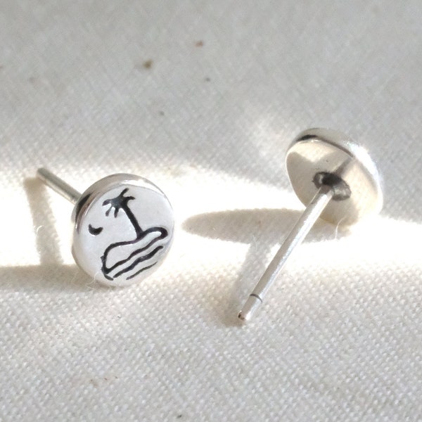 Island Stud - Etsy