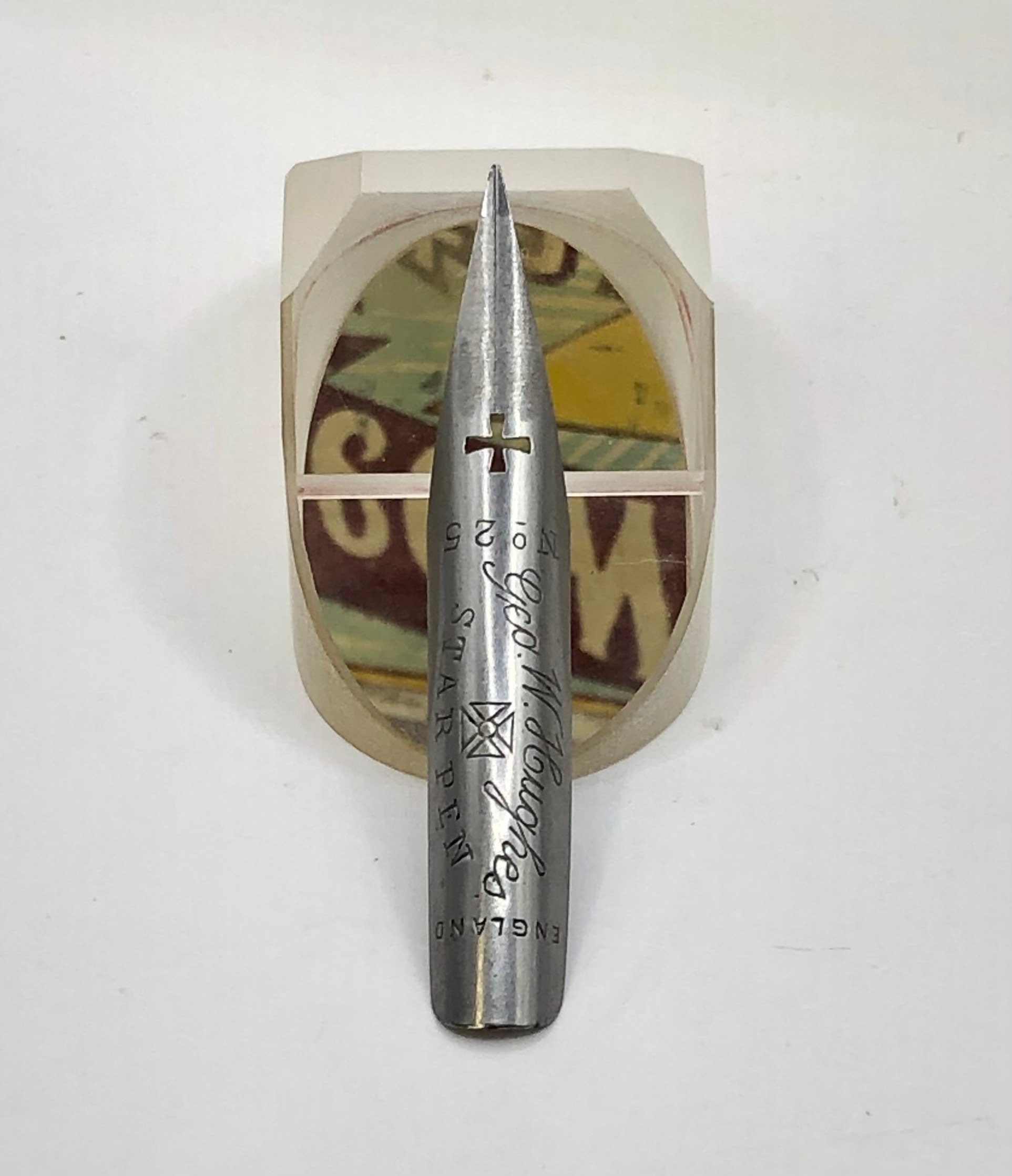 Geo W Hughes Star Pen No.24 Vintage Dip Pen Nib - Hand Grind - Etsy