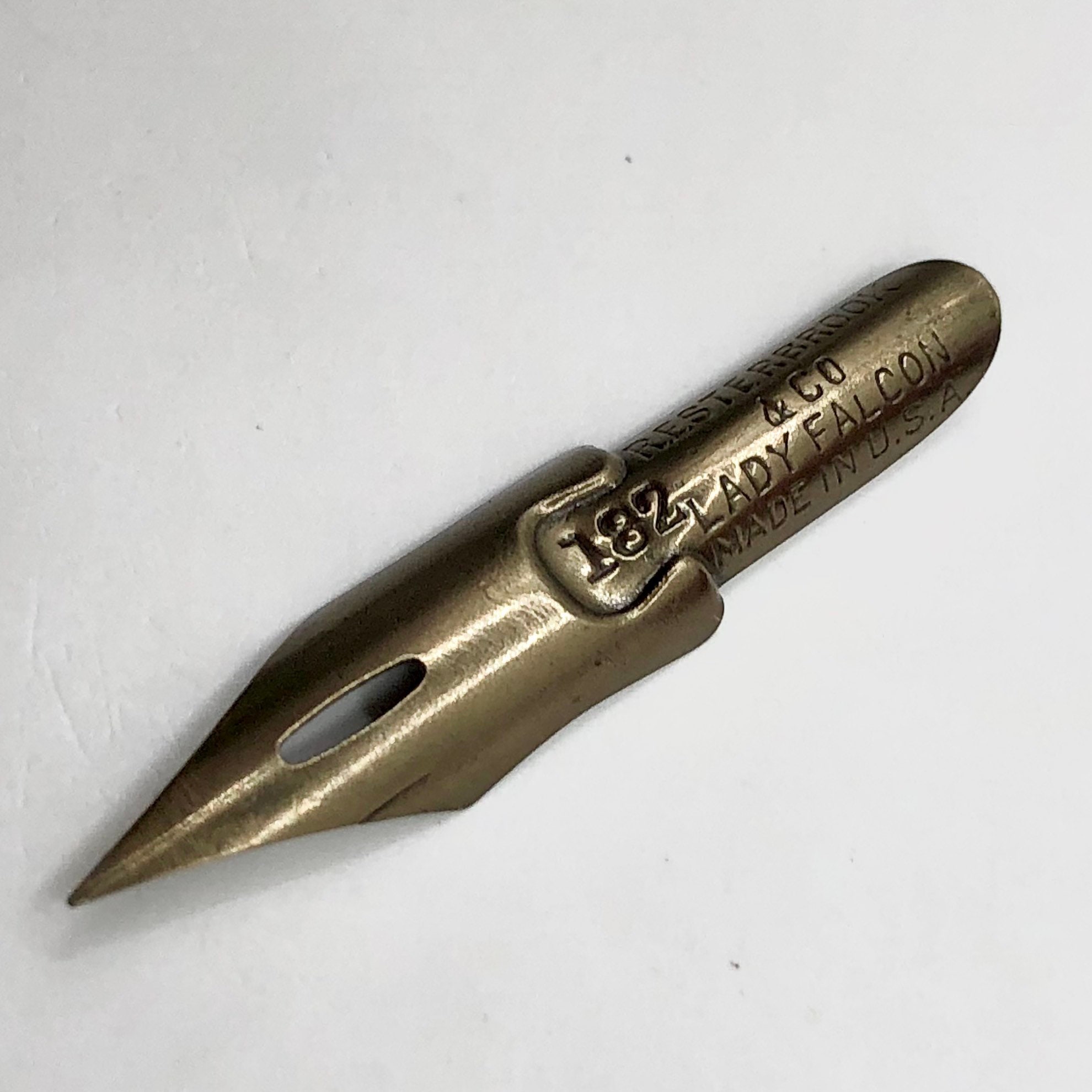 Vintage Esterbrook 182 Lady Falcon Pen Nib for Dip Pen Calligraphy - Etsy