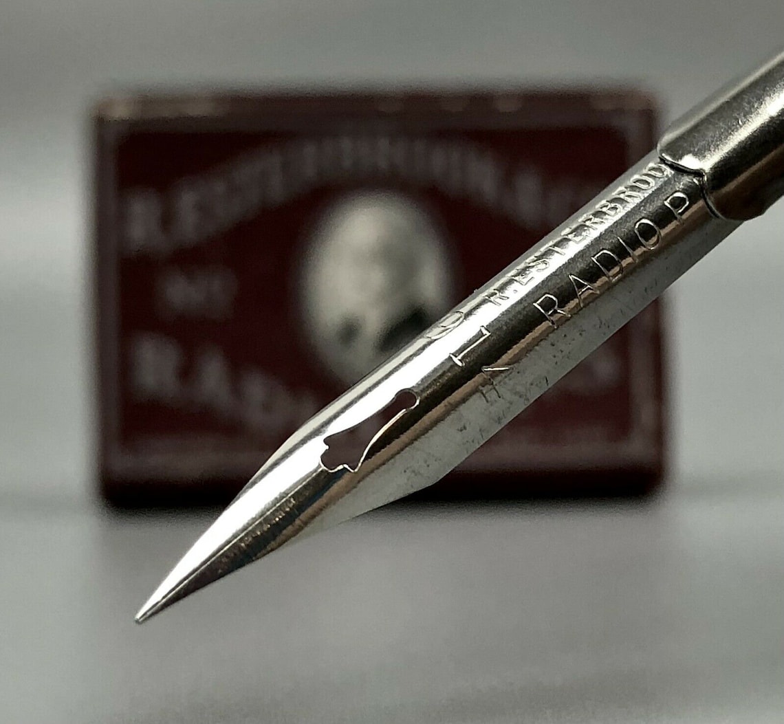 Vintage Esterbrook 914 Radio Pen Nib - 1920s HAND GRIND Charles Schulz ...