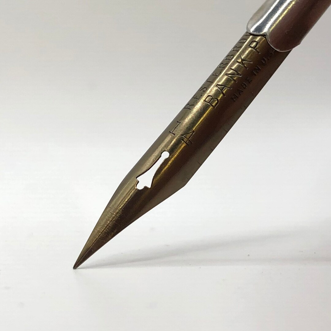 Vintage Esterbrook 14 Bank Pen Nib - Hand Grind - Etsy