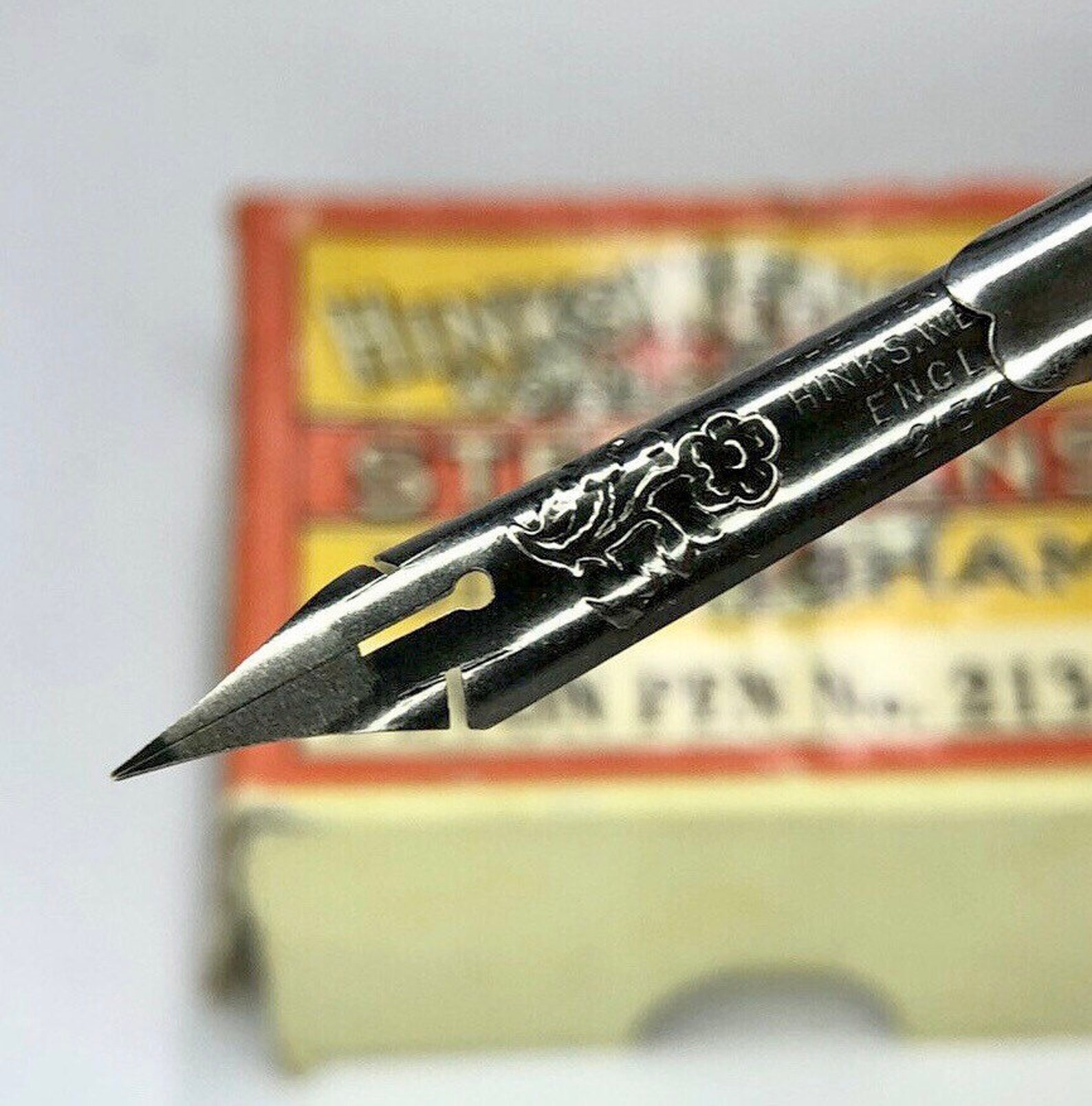 Hinks Wells & Co. Devon Pen Nib 2134 F Vintage Dip Pen - Etsy