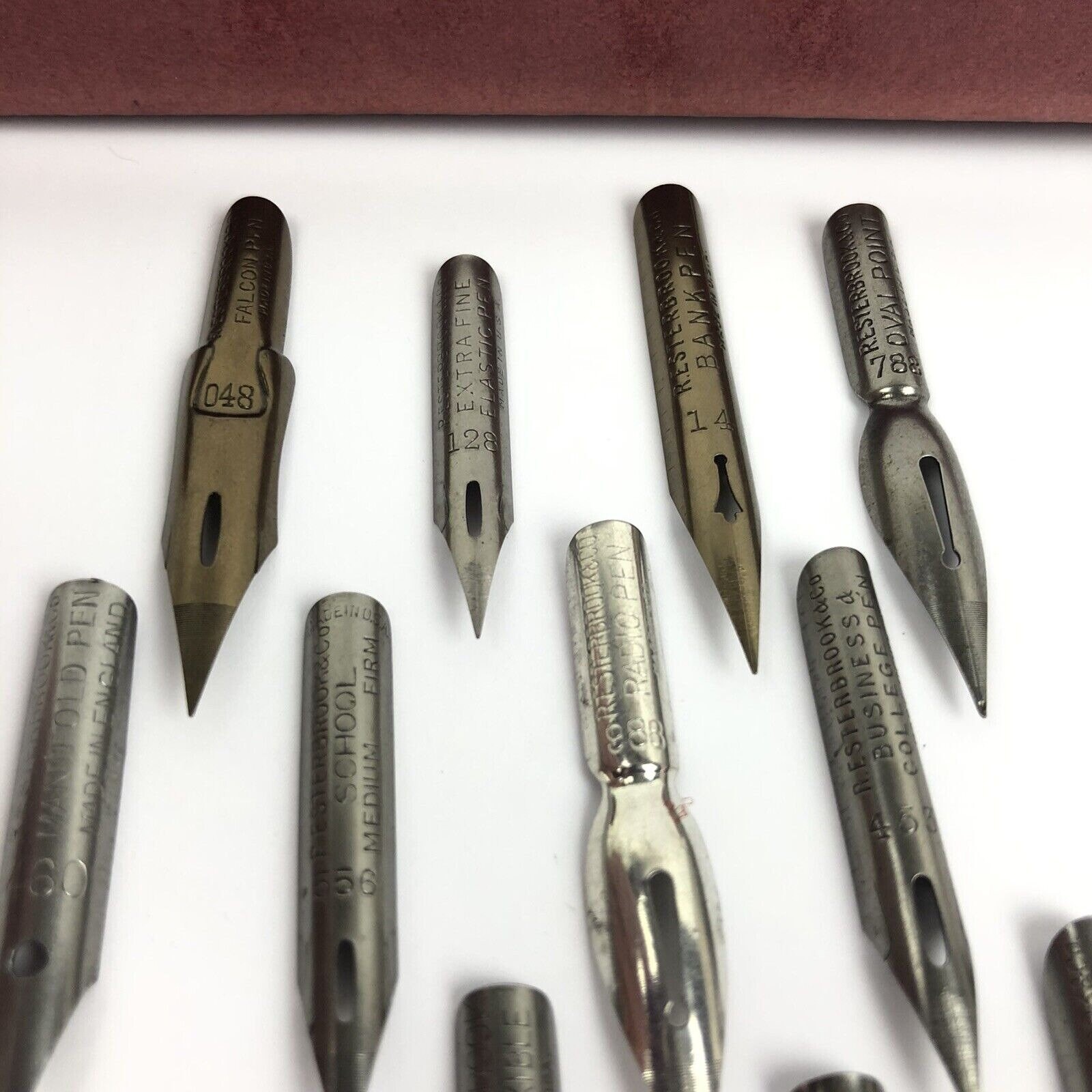12 Esterbrook Pen Nibs From Assortment 7 NEW Vintage Radio Bank Falcon ...