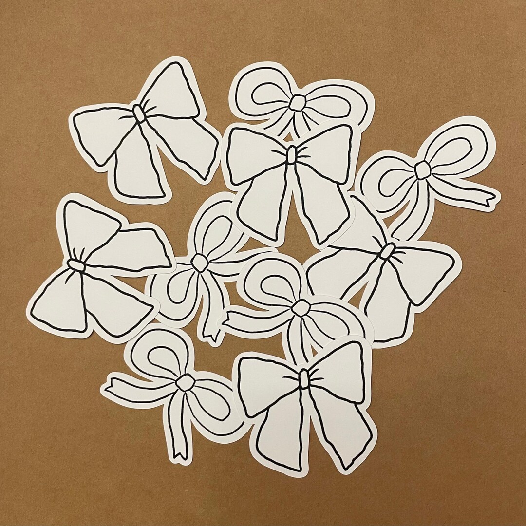 Bow Gift Tags - Etsy