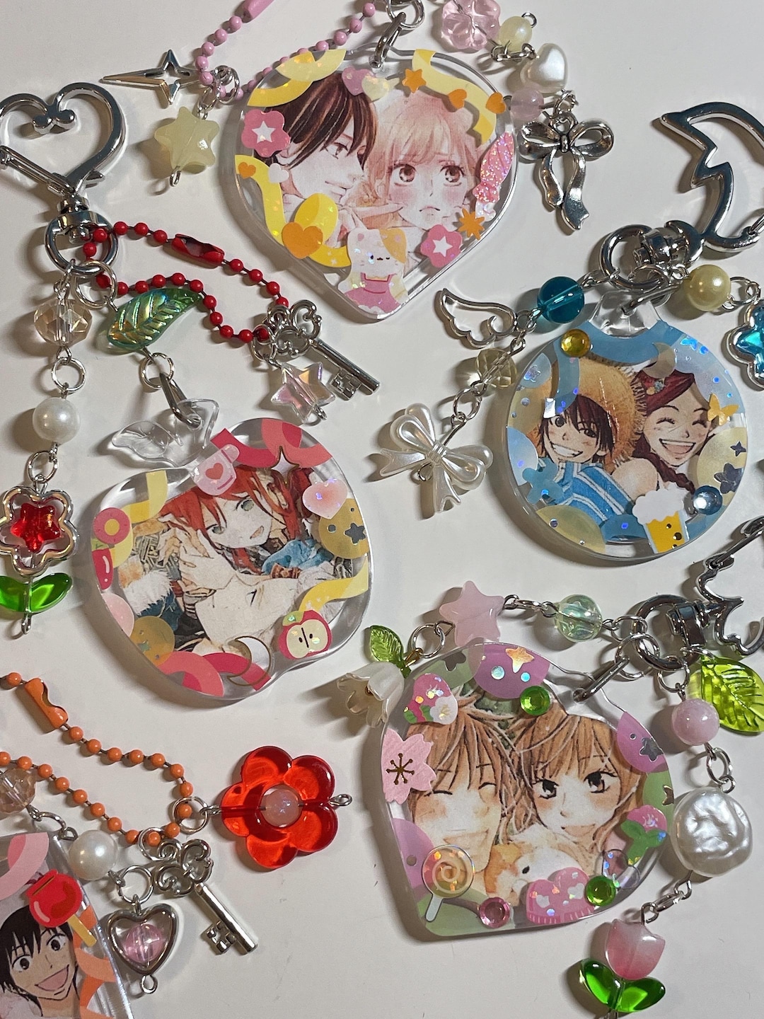 Shoujo Clutter Keychains - Etsy