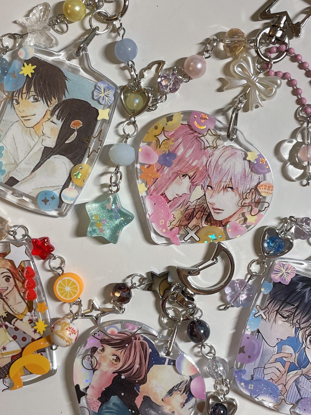 Shoujo Clutter Keychains - Etsy