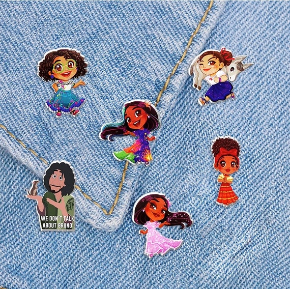 Cute Encanto Cartoon Pin Cosplay Badge Brooch Button - Etsy