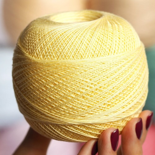Luxurious Feel Crochet Cotton Size 20 / 830m Tatting Thread / - Etsy
