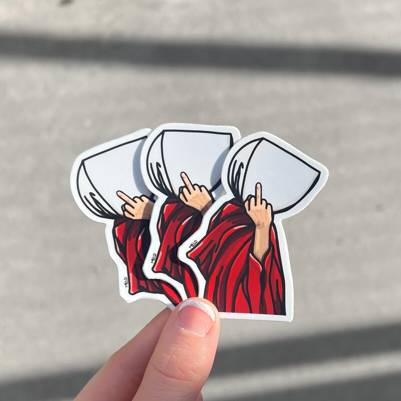 White Woman Flipping Off - Etsy