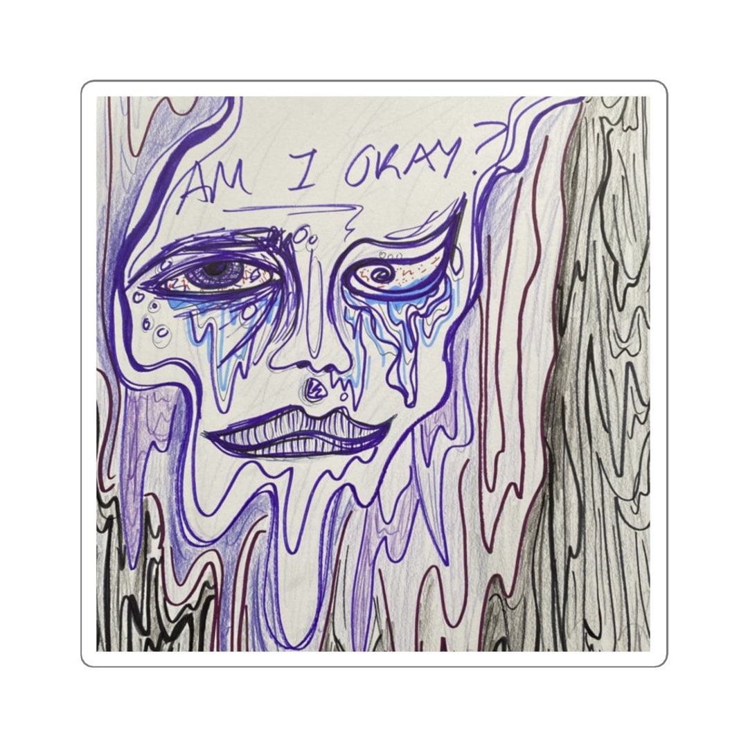 Am I Okay Stickers - Etsy