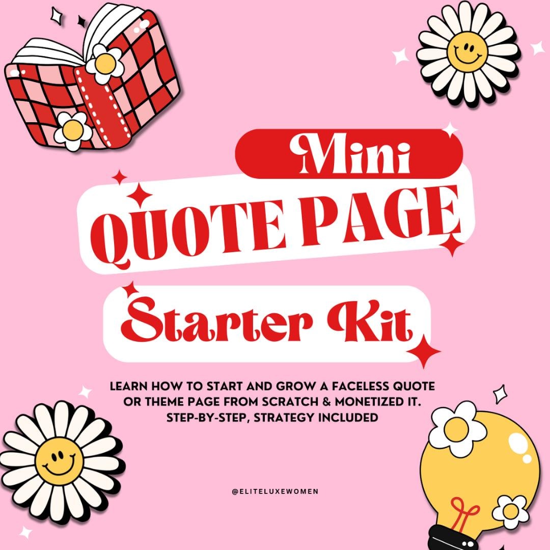Digital Mini Quote Kit | Starter Pack for Aesthetic Quote Pages ...