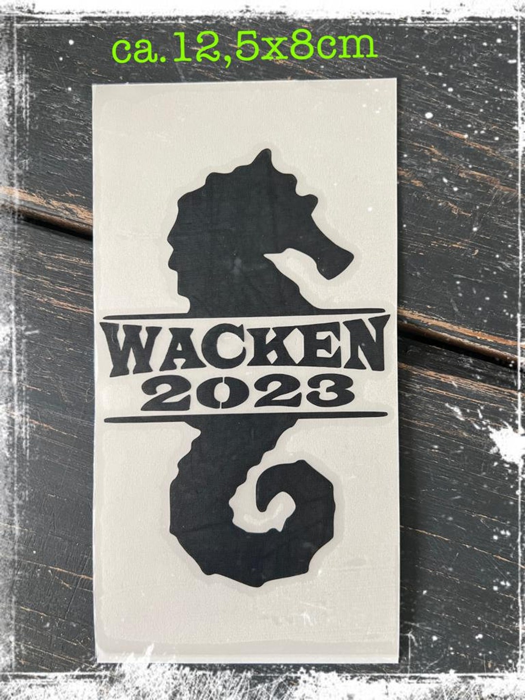 Wacken Car Sticker/decal/window/window Tattoo - Etsy