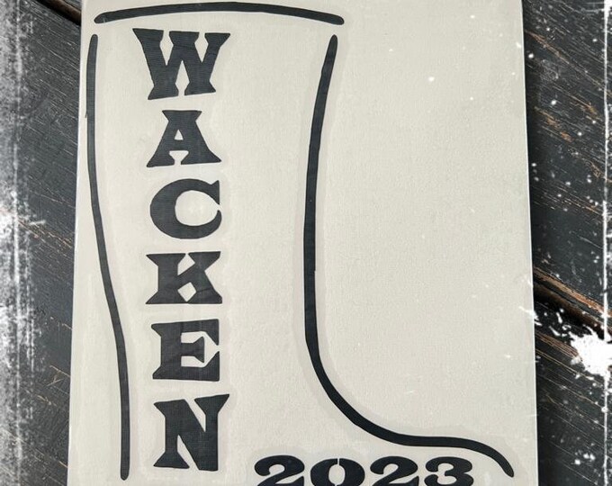 Wacken Car Sticker/decal/window/window Tattoo - Etsy