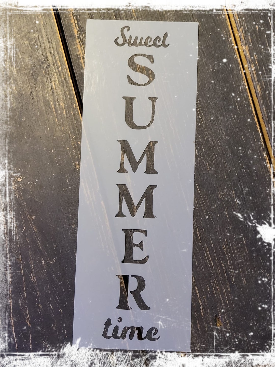 Sweet SUMMER Time Stencil - Etsy