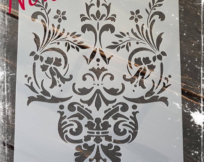 Baroque Stencil #279 - Etsy