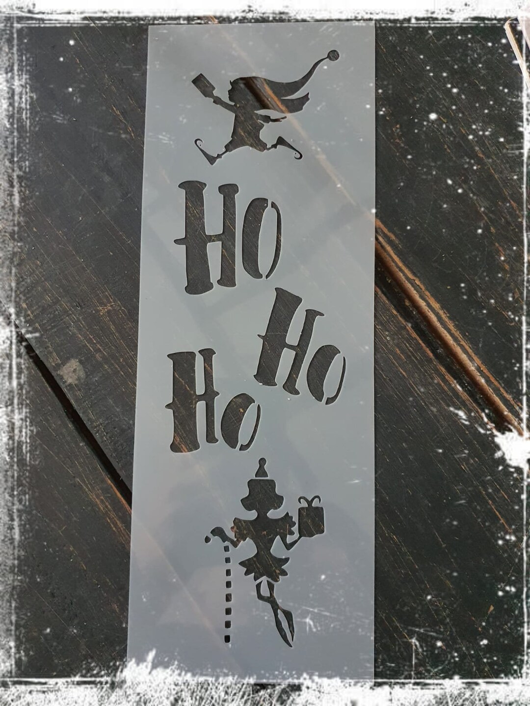 HO HO HO Stencil - Etsy