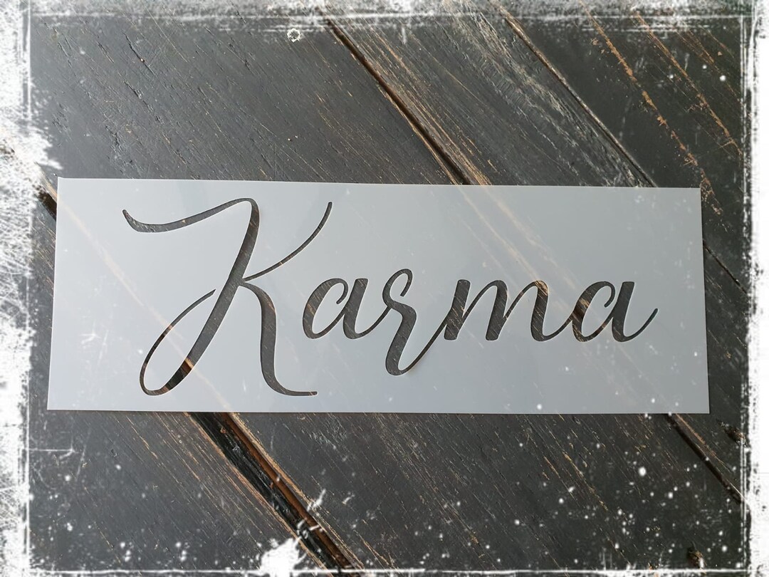 Karma Template - Etsy