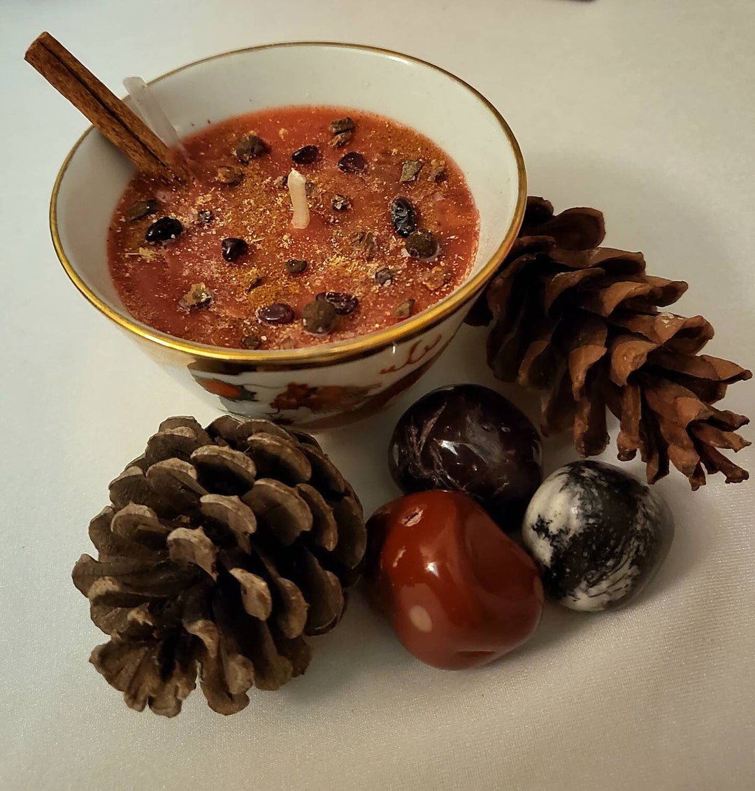 Spicy Spotted Dragon Teacup Candle - Etsy