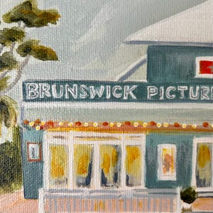 Brunswick Picture House. Original Coastal Australian Art, Old Buildings ...