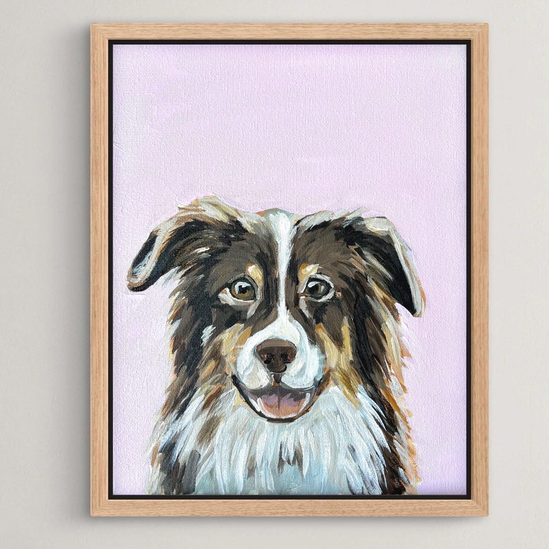Custom Pet Portrait – Hand-painted Animal Artwork, Unique Pet Gift ...